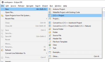 GCC Eclipse Setup Guide — Managed Build Project - JBLopen