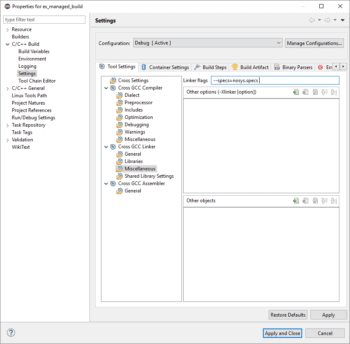 GCC Eclipse Setup Guide — Managed Build Project - JBLopen