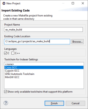 GCC Toolchain Eclipse Setup Guide — Makefile Project - JBLopen