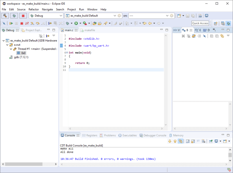 GCC Toolchain Eclipse Setup Guide — Debug Configuration - JBLopen