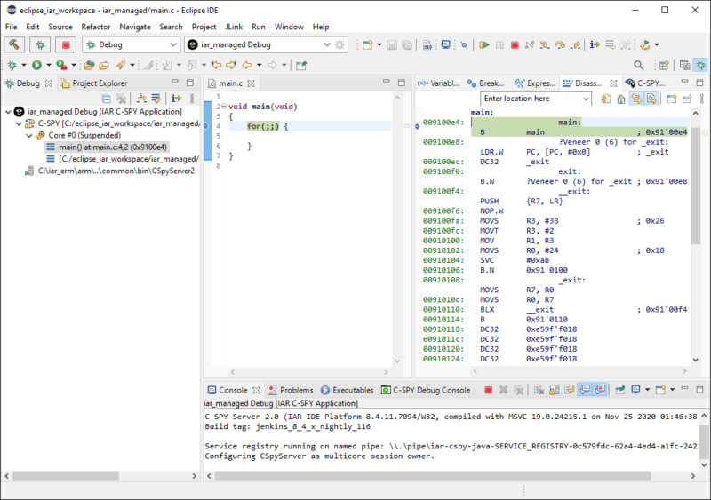 IAR Eclipse Setup Guide — Debug Configuration - JBLopen